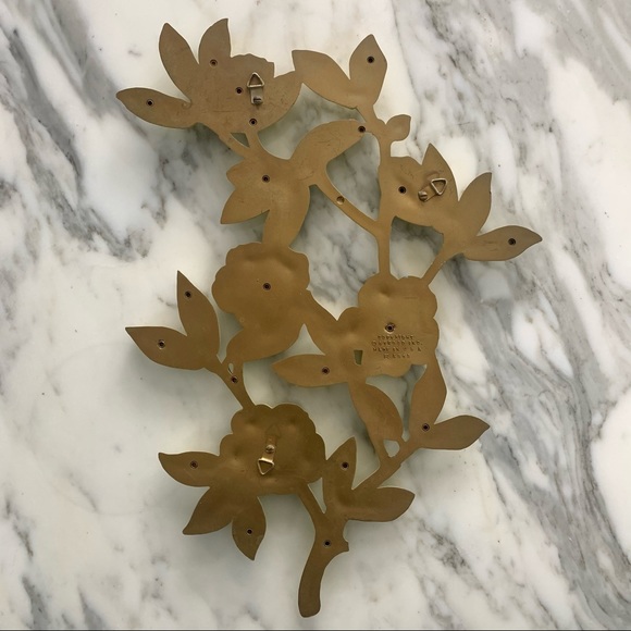 Syroco Inc. | Wall Decor | Rare Vintage Syroco Floral Branch Boho Wall ...